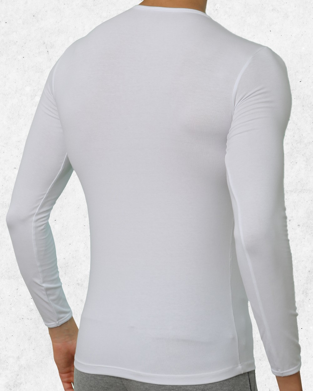 Sous-pull coton stretch - Blanc